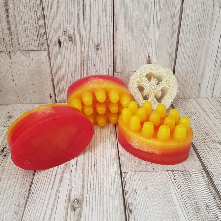 'AvoBath' Scrub Bar Soap – The Soap Sisters
