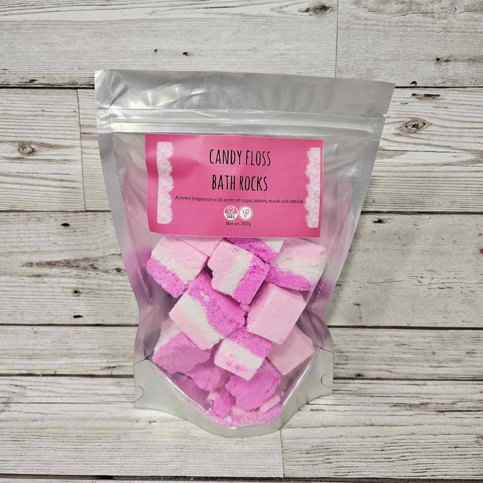 'Candy Floss' Bath Bomb Rocks – The Soap Sisters