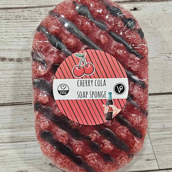 Cherry Cola Soap Sponge – The Soap Sisters
