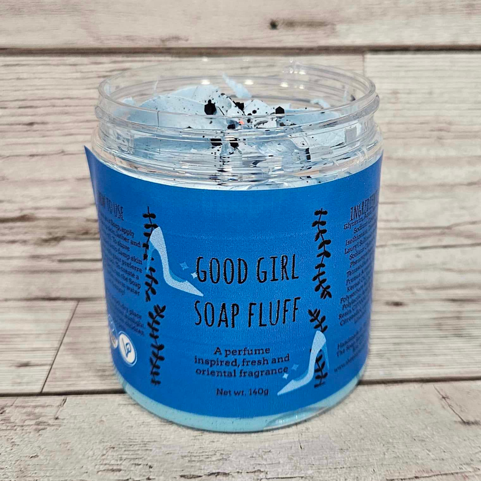 Good Girl Whipped Soap Fluff – The Soap Sisters