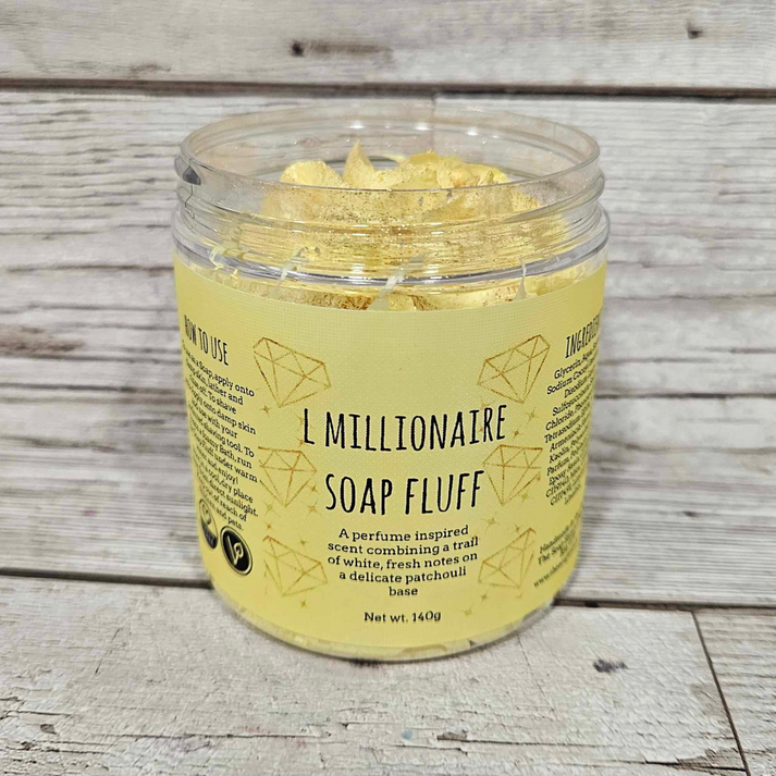 L Millionaire Whipped Soap Fluff – The Soap Sisters