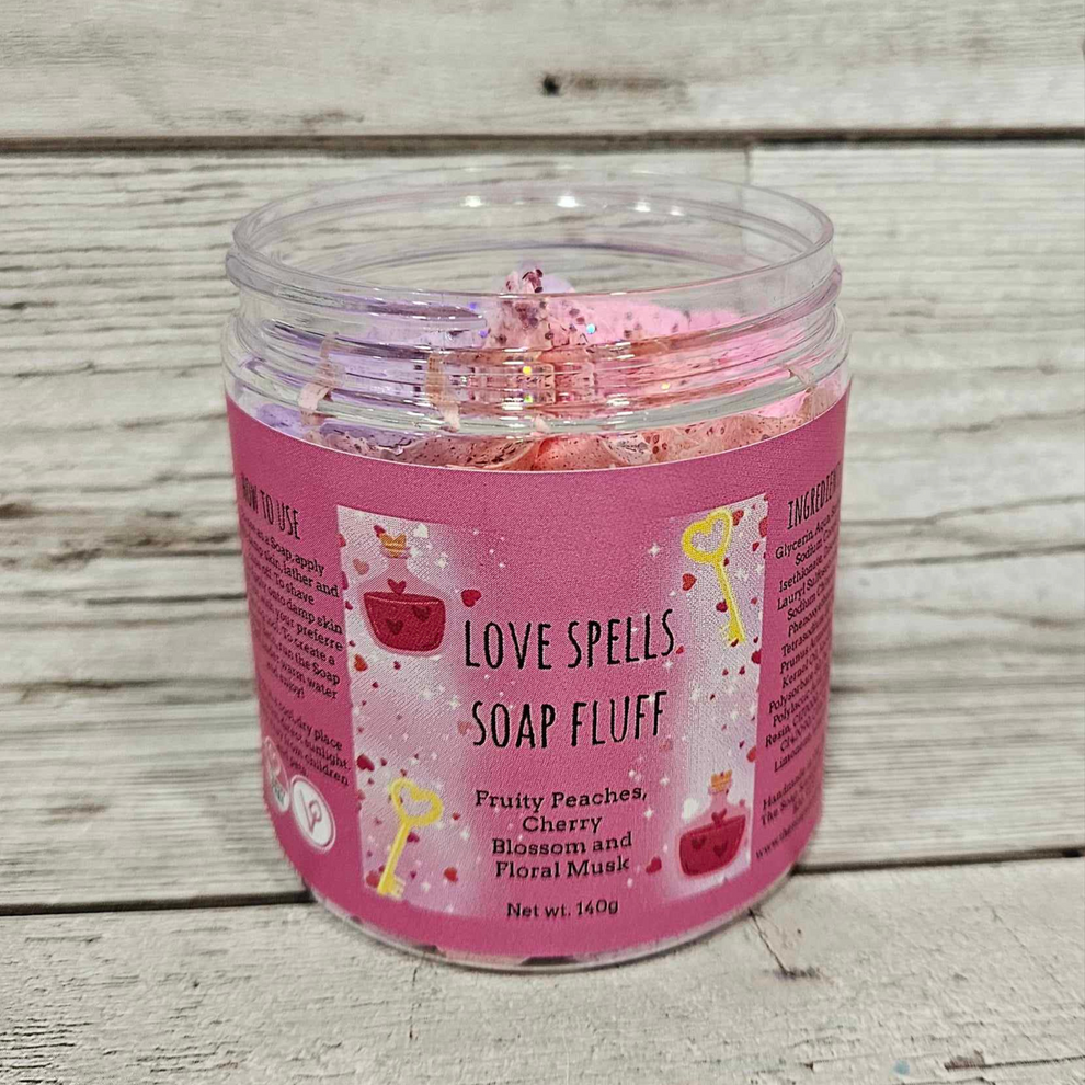 Love Spells Whipped Soap Fluff – The Soap Sisters