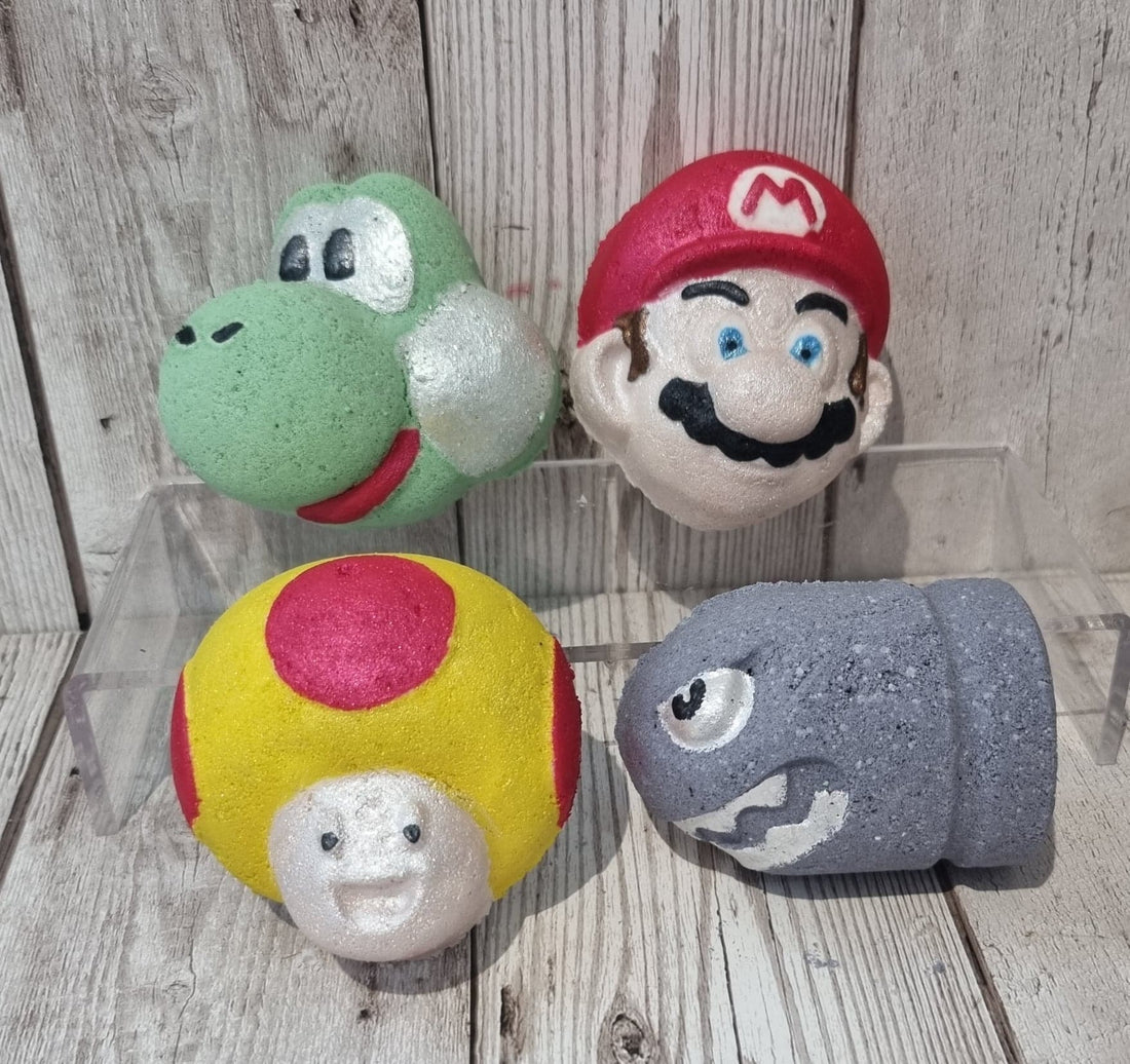 Mario Bath Bomb Gift Set – The Soap Sisters