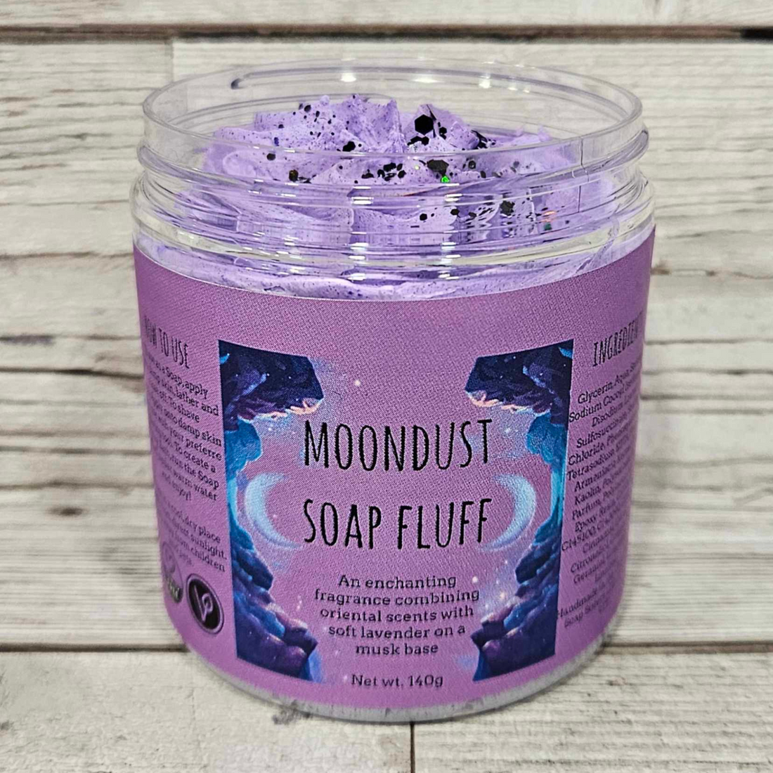 MoonDust Whipped Soap Fluff – The Soap Sisters
