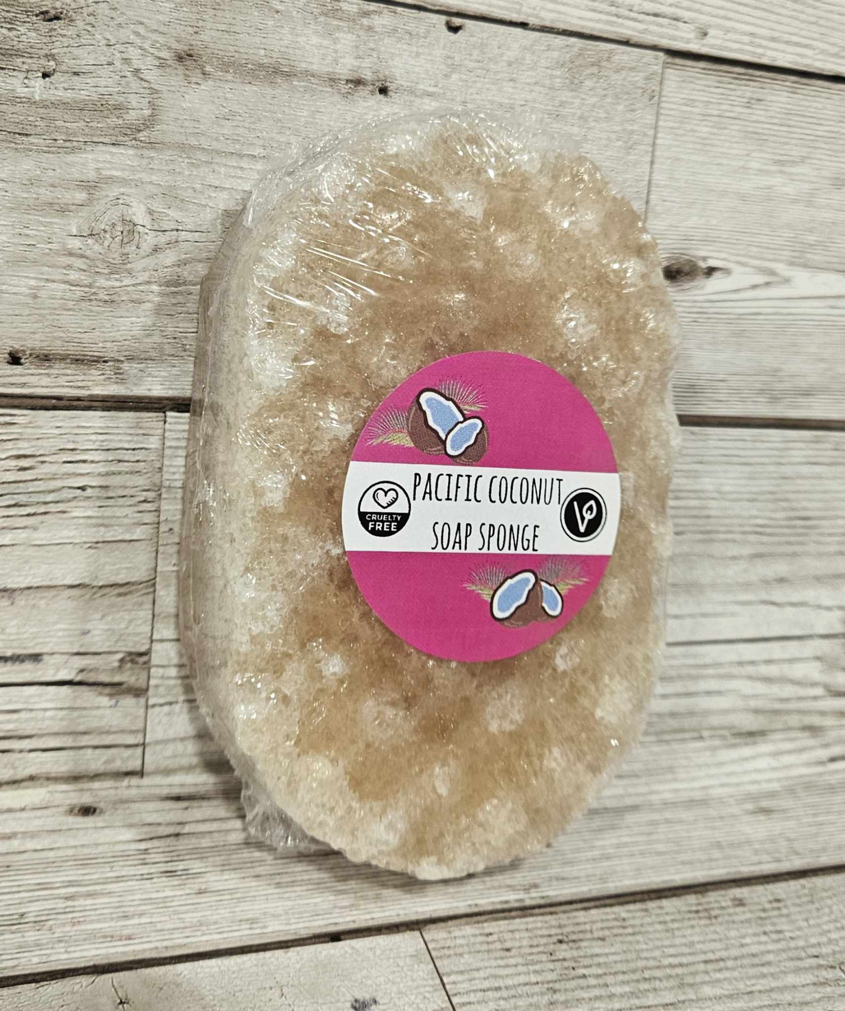 'Pacific Coconut' Exfoliating Soap Sponge – The Soap Sisters