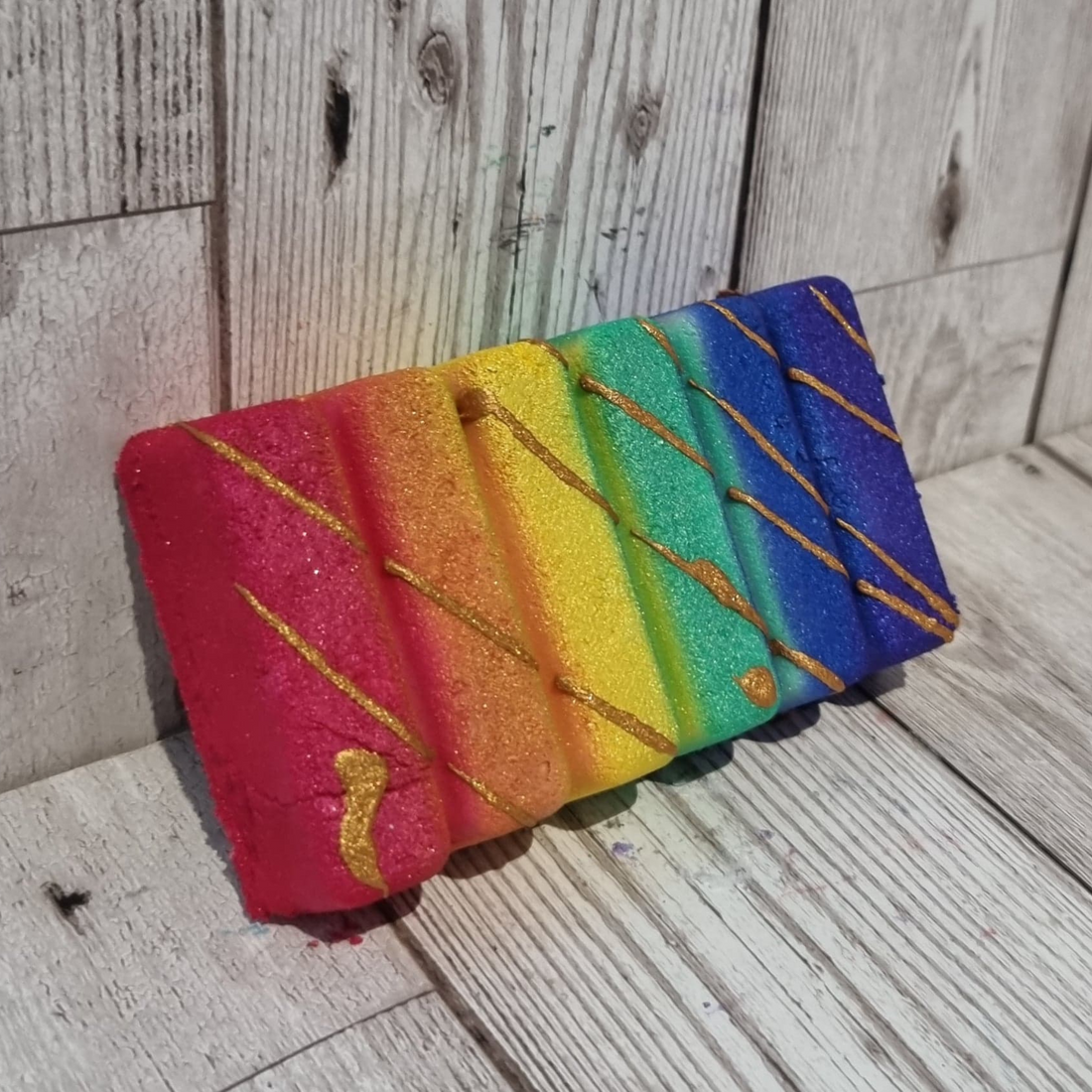 Rainbow Snap Bar Bath Bomb – The Soap Sisters