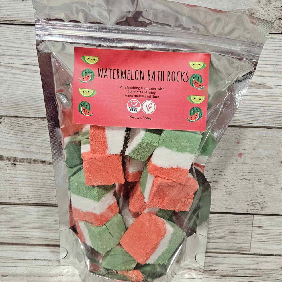 Watermelon Bath Rocks – The Soap Sisters